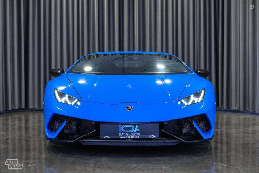 Zils Lamborghini Huracan 2018 Marijampole, ar dzinēja tilpumu 5.20 L un nobraukumu 124 tūkst. km par 209950 €, foto 3 vietnē AUTOMOTO.COM.LV