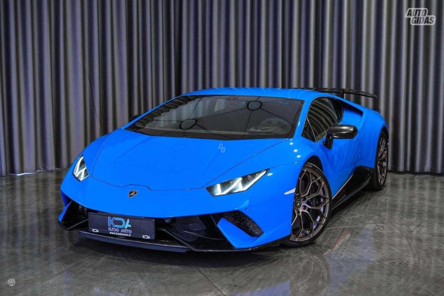 Zils Lamborghini Huracan 2018 Marijampole, ar dzinēja tilpumu 5.20 L un nobraukumu 124 tūkst. km par 209950 €, foto 4 vietnē AUTOMOTO.COM.LV