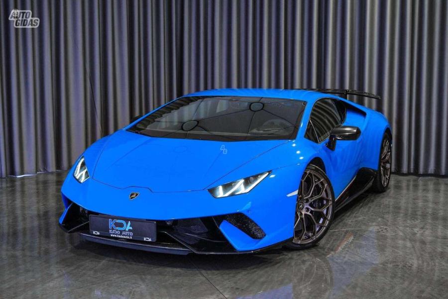 Zils Lamborghini Huracan 2018 Kauņa, ar dzinēja tilpumu 5.20 L un nobraukumu 124 tūkst. km par 209950 €, foto 5 vietnē AUTOMOTO.COM.LV