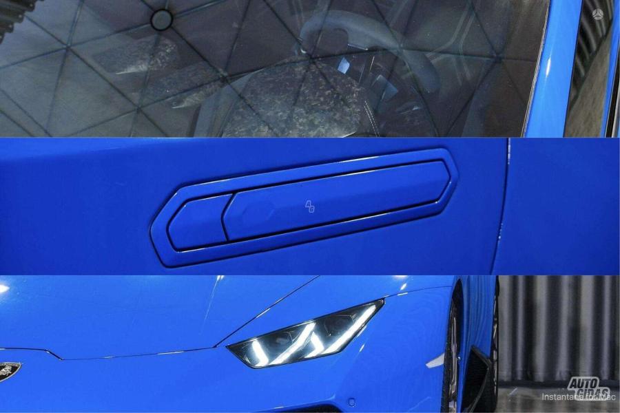 Zils Lamborghini Huracan 2018 Kauņa, ar dzinēja tilpumu 5.20 L un nobraukumu 124 tūkst. km par 209950 €, foto 9 vietnē AUTOMOTO.COM.LV