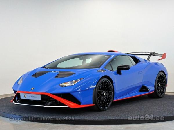 Lamborghini Huracan 2025 Tallina, ar dzinēja tilpumu 5.20 L un nobraukumu 6 tūkst. km par 349000 €, foto 1 vietnē AUTOMOTO.COM.LV