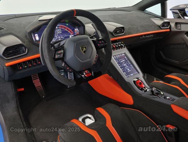 Lamborghini Huracan 2025 Tallina, ar dzinēja tilpumu 5.20 L un nobraukumu 6 tūkst. km par 349000 €, foto 7 vietnē AUTOMOTO.COM.LV