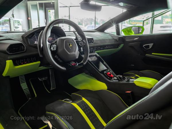 Ламборджини Хуракан 2024 в Таллин на AUTOMOTO.COM.LV Зеленый Ламборджини Хуракан 2024 в Таллин, объемом двигателя 5.20 л и пробегом 4 тыс. км за 330900 €, фото 11 на AUTOMOTO.COM.LV
