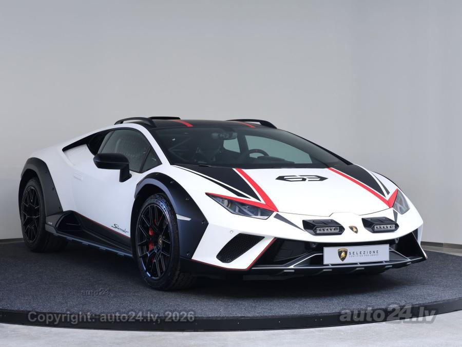 White Lamborghini Huracan 2026 in Tallinn, with an engine capacity of 5.20 L and mileage of 998 thousand km for 310348 €, photo 21 on AUTOMOTO.COM.LV
