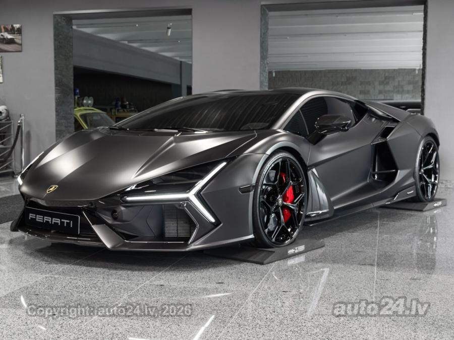 Pelēks Lamborghini Revuelto 2024 Tallina, ar dzinēja tilpumu 6.50 L un nobraukumu 1 tūkst. km par 682000 €, foto 4 vietnē AUTOMOTO.COM.LV