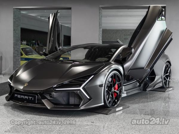 Pelēks Lamborghini Revuelto 2024 Tallina, ar dzinēja tilpumu 6.50 L un nobraukumu 1 tūkst. km par 682000 €, foto 4 vietnē AUTOMOTO.COM.LV
