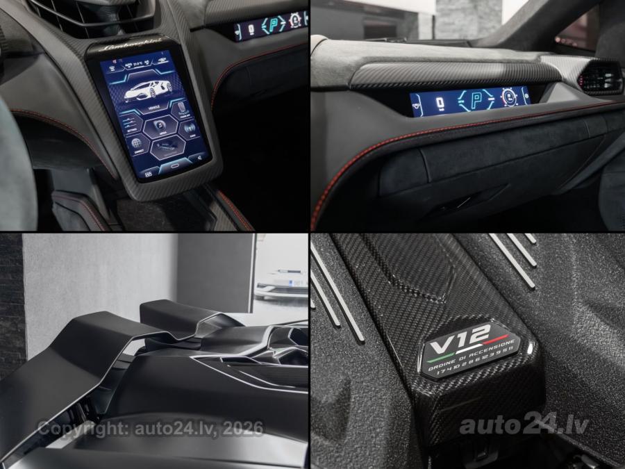 Pelēks Lamborghini Revuelto 2024 Tallina, ar dzinēja tilpumu 6.50 L un nobraukumu 1 tūkst. km par 682000 €, foto 21 vietnē AUTOMOTO.COM.LV