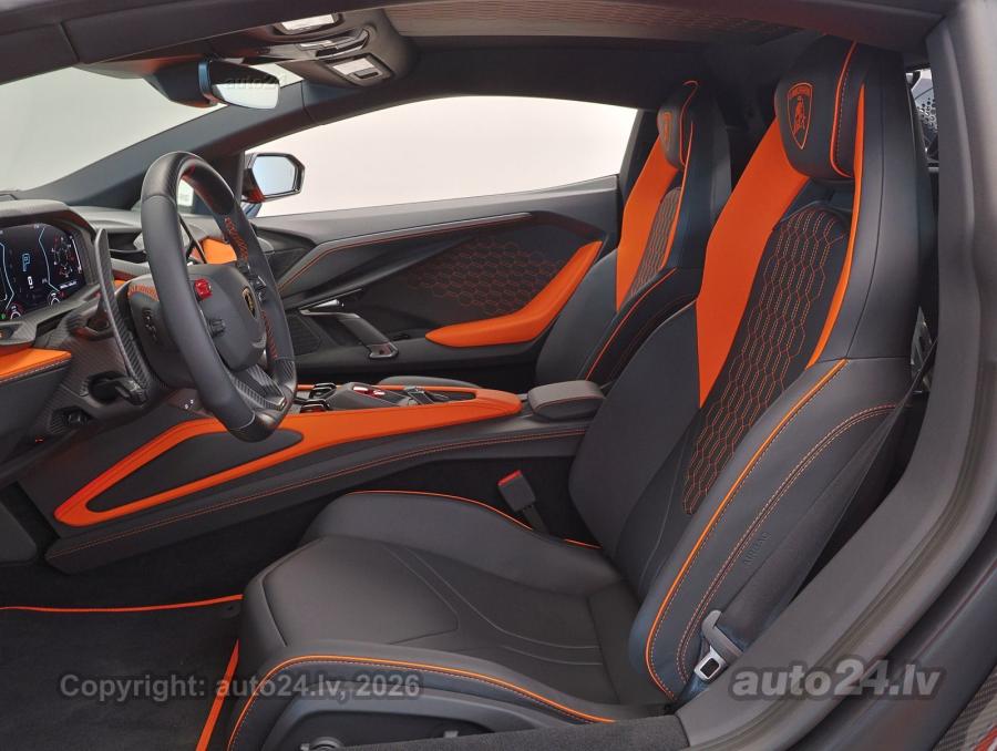 Orange Lamborghini Revuelto 2026 in Tallinn, with an engine capacity of 6.50 L and mileage of 0 thousand km for 657076 €, photo 11 on AUTOMOTO.COM.LV