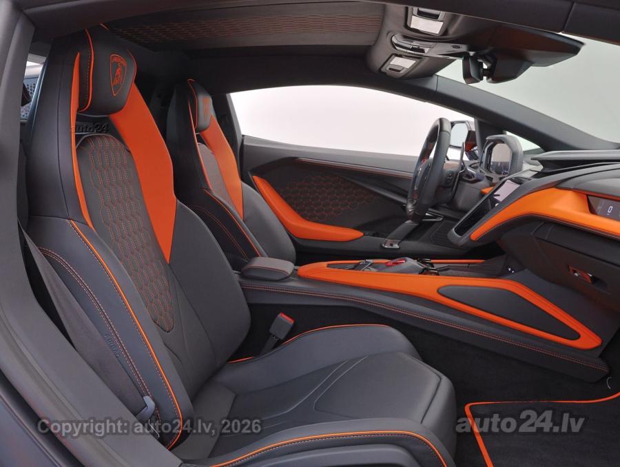 Orange Lamborghini Revuelto 2026 in Tallinn, with an engine capacity of 6.50 L and mileage of 0 thousand km for 657076 €, photo 12 on AUTOMOTO.COM.LV