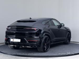 Black Lamborghini Urus 2026 in Tallinn, with an engine capacity of 4.00 L and mileage of 4 thousand km for 338520 €, photo 3 on AUTOMOTO.COM.LV