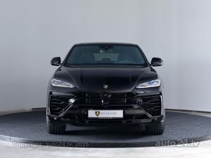 Black Lamborghini Urus 2026 in Tallinn, with an engine capacity of 4.00 L and mileage of 4 thousand km for 338520 €, photo 4 on AUTOMOTO.COM.LV