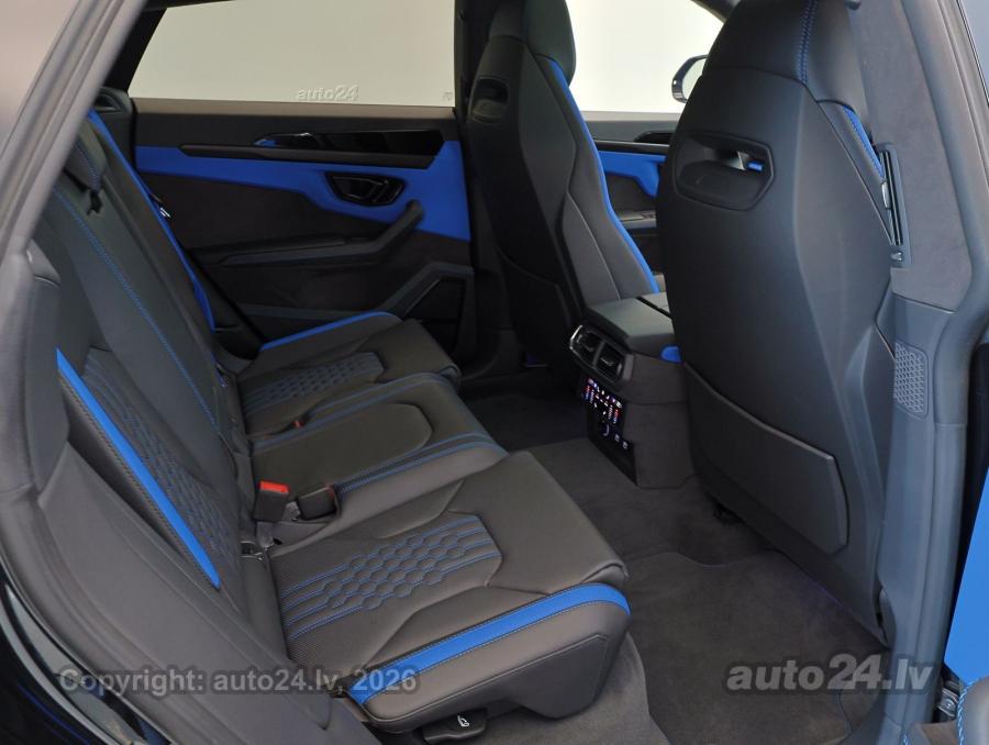 Black Lamborghini Urus 2026 in Tallinn, with an engine capacity of 4.00 L and mileage of 4 thousand km for 338520 €, photo 14 on AUTOMOTO.COM.LV