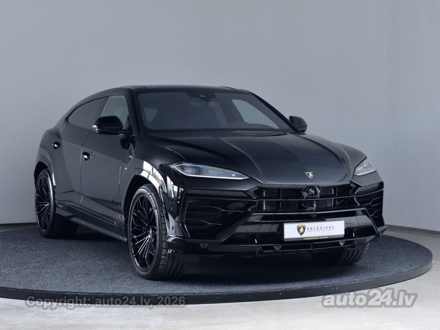 Black Lamborghini Urus 2026 in Tallinn, with an engine capacity of 4.00 L and mileage of 4 thousand km for 338520 €, photo 20 on AUTOMOTO.COM.LV