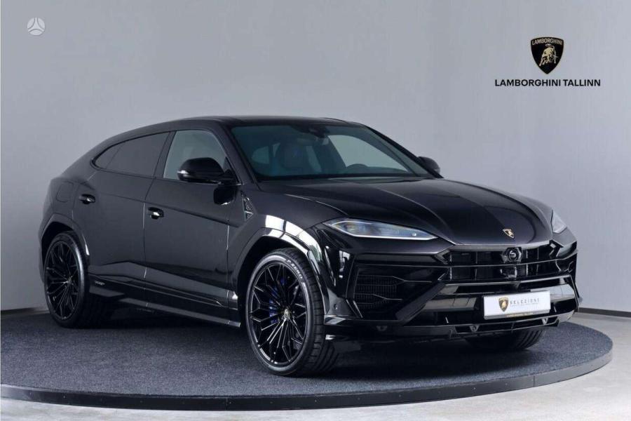 Melns Lamborghini Urus 2026 Tallina, ar dzinēja tilpumu 4.00 L un nobraukumu 4 tūkst. km par 329000 €, foto 20 vietnē AUTOMOTO.COM.LV