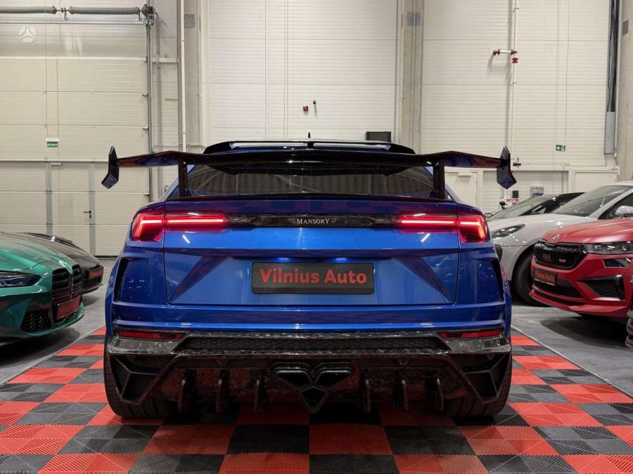 Zils Lamborghini Urus 2019 Viļņa, ar dzinēja tilpumu 4.00 L un nobraukumu 121 tūkst. km par 225000 €, foto 6 vietnē AUTOMOTO.COM.LV