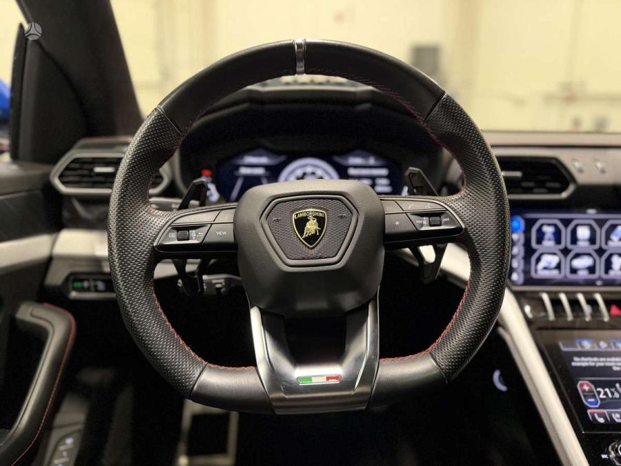 Zils Lamborghini Urus 2019 Viļņa, ar dzinēja tilpumu 4.00 L un nobraukumu 121 tūkst. km par 225000 €, foto 23 vietnē AUTOMOTO.COM.LV