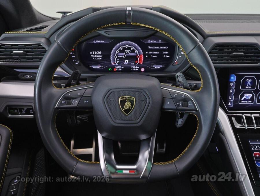 Lamborghini Urus 2020 Tallina, ar dzinēja tilpumu 4.00 L un nobraukumu 36 tūkst. km par 239000 €, foto 13 vietnē AUTOMOTO.COM.LV