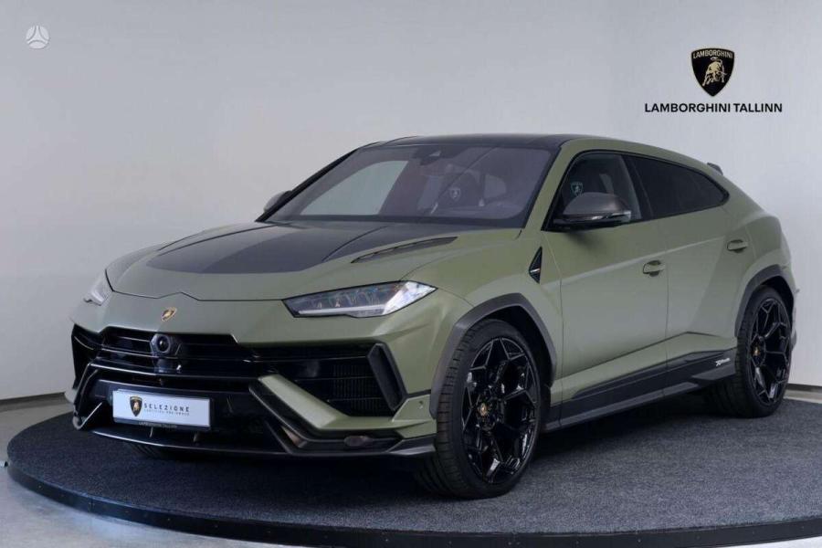 Zaļš Lamborghini Urus 2024 Tallina, ar dzinēja tilpumu 4.00 L un nobraukumu 39 tūkst. km par 319000 €, foto 1 vietnē AUTOMOTO.COM.LV