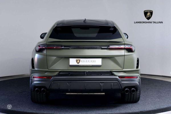 Zaļš Lamborghini Urus 2024 Tallina, ar dzinēja tilpumu 4.00 L un nobraukumu 39 tūkst. km par 319000 €, foto 4 vietnē AUTOMOTO.COM.LV