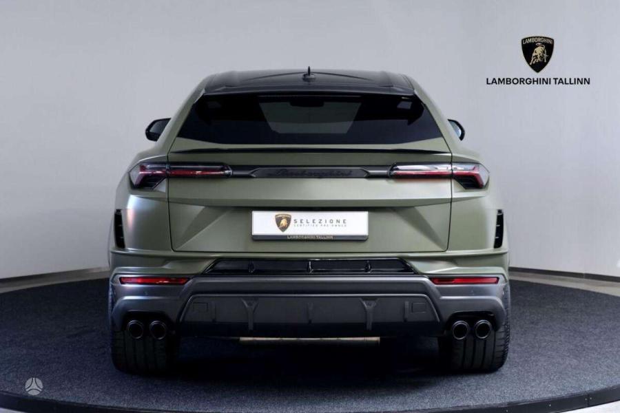 Zaļš Lamborghini Urus 2024 Tallina, ar dzinēja tilpumu 4.00 L un nobraukumu 39 tūkst. km par 319000 €, foto 5 vietnē AUTOMOTO.COM.LV