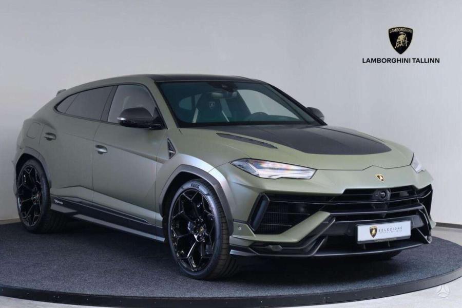 Zaļš Lamborghini Urus 2024 Tallina, ar dzinēja tilpumu 4.00 L un nobraukumu 39 tūkst. km par 319000 €, foto 19 vietnē AUTOMOTO.COM.LV