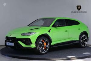 Zaļš Lamborghini Urus 2024 Tallina, ar dzinēja tilpumu 4.00 L un nobraukumu 0 tūkst. km par 305000 €, foto  vietnē AUTOMOTO.COM.LV
