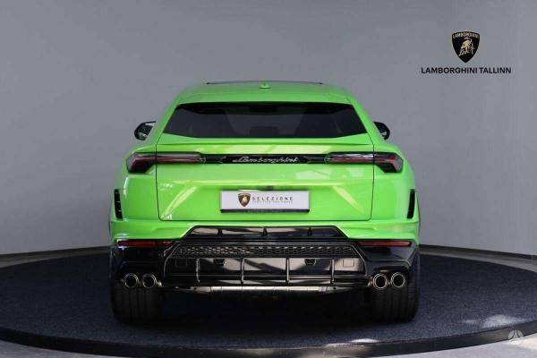 Zaļš Lamborghini Urus 2024 Tallina, ar dzinēja tilpumu 4.00 L un nobraukumu 0 tūkst. km par 305000 €, foto 4 vietnē AUTOMOTO.COM.LV