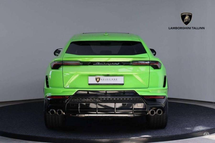 Zaļš Lamborghini Urus 2024 Tallina, ar dzinēja tilpumu 4.00 L un nobraukumu 0 tūkst. km par 305000 €, foto 5 vietnē AUTOMOTO.COM.LV