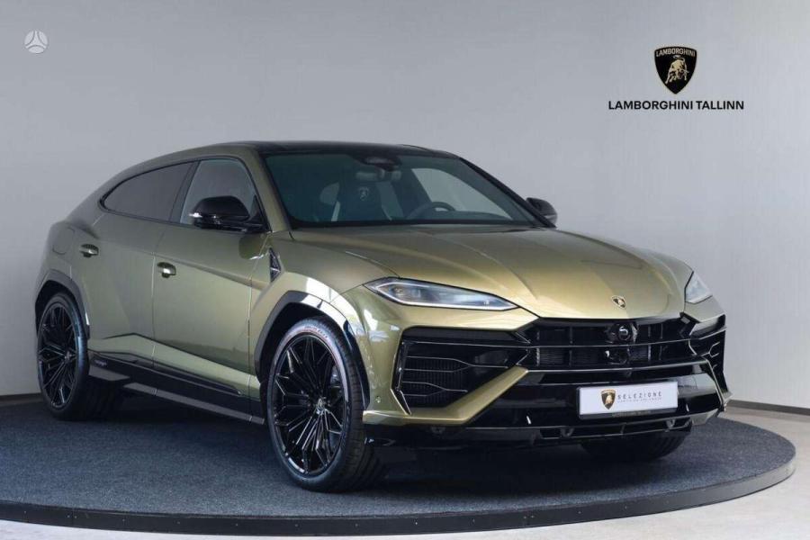 Zaļš Lamborghini Urus 2026 Tallina, ar dzinēja tilpumu 4.00 L un nobraukumu 0 tūkst. km par 366778 €, foto 23 vietnē AUTOMOTO.COM.LV