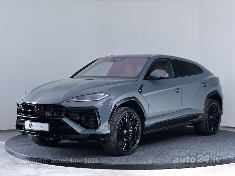 Grey Lamborghini Urus 2026 in Tallinn, with an engine capacity of 4.00 L and mileage of 0 thousand km for 345960 €, photo 1 on AUTOMOTO.COM.LV
