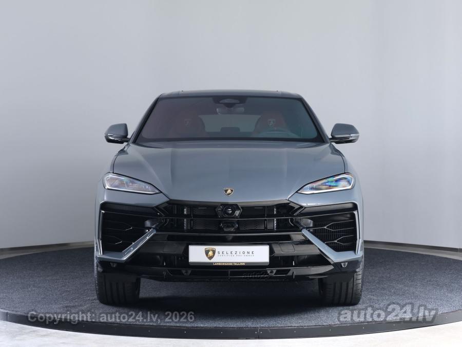 Grey Lamborghini Urus 2026 in Tallinn, with an engine capacity of 4.00 L and mileage of 0 thousand km for 345960 €, photo 4 on AUTOMOTO.COM.LV