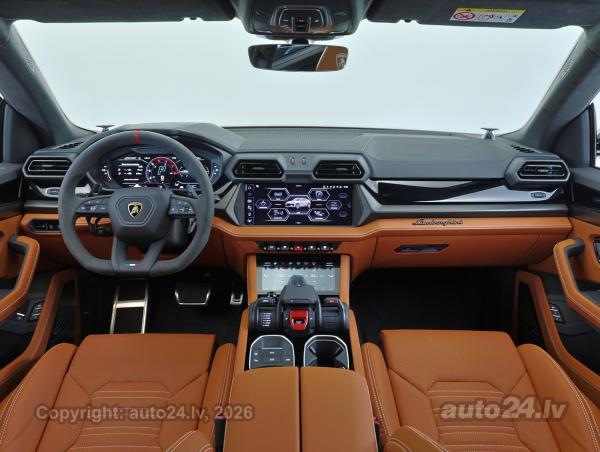 Grey Lamborghini Urus 2026 in Tallinn, with an engine capacity of 4.00 L and mileage of 0 thousand km for 345960 €, photo 5 on AUTOMOTO.COM.LV