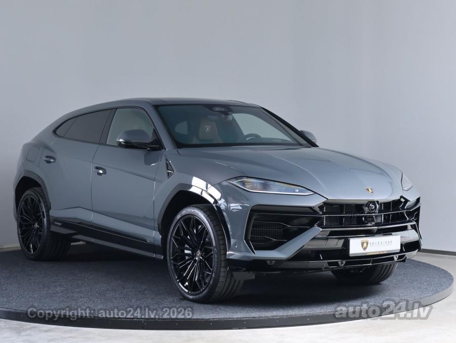 Grey Lamborghini Urus 2026 in Tallinn, with an engine capacity of 4.00 L and mileage of 0 thousand km for 345960 €, photo 22 on AUTOMOTO.COM.LV