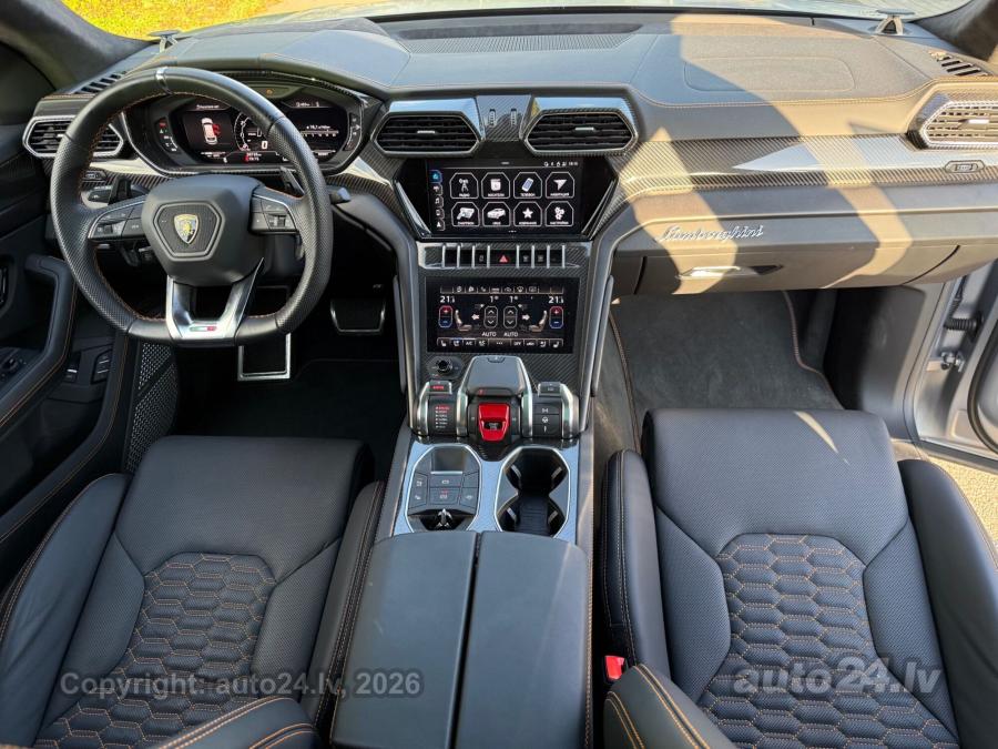 Pelēks Lamborghini Urus 2023 Tallina, ar dzinēja tilpumu 4.00 L un nobraukumu 40 tūkst. km par 247000 €, foto 15 vietnē AUTOMOTO.COM.LV