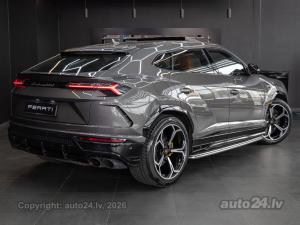 Grey Lamborghini Urus 2021 in Tallinn, with an engine capacity of 4.00 L and mileage of 24 thousand km for 244900 €, photo 3 on AUTOMOTO.COM.LV