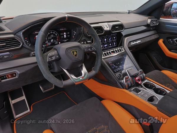Oranžs Lamborghini Urus 2022 Tallina, ar dzinēja tilpumu 4.00 L un nobraukumu 43 tūkst. km par 249000 €, foto 7 vietnē AUTOMOTO.COM.LV