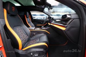 Orange Lamborghini Urus 2026 in Tallinn, with an engine capacity of 4.00 L and mileage of 38 thousand km for 375000 €, photo 9 on AUTOMOTO.COM.LV