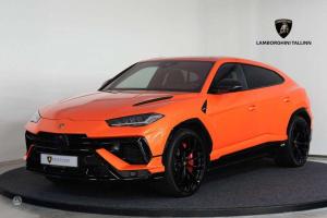 Oranžs Lamborghini Urus 2025 Tallina, ar dzinēja tilpumu 4.00 L un nobraukumu 6 tūkst. km par 330000 €, foto  vietnē AUTOMOTO.COM.LV