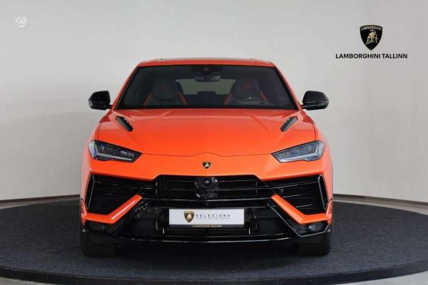 Oranžs Lamborghini Urus 2025 Tallina, ar dzinēja tilpumu 4.00 L un nobraukumu 6 tūkst. km par 330000 €, foto 3 vietnē AUTOMOTO.COM.LV