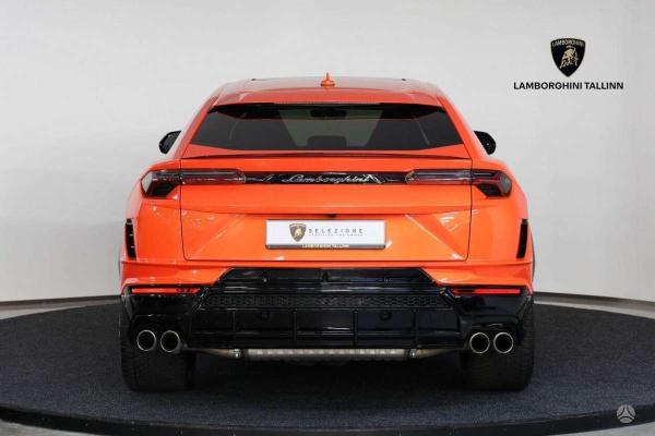 Oranžs Lamborghini Urus 2025 Tallina, ar dzinēja tilpumu 4.00 L un nobraukumu 6 tūkst. km par 330000 €, foto 4 vietnē AUTOMOTO.COM.LV