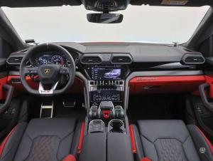 Oranžs Lamborghini Urus 2025 Tallina, ar dzinēja tilpumu 4.00 L un nobraukumu 6 tūkst. km par 330000 €, foto 6 vietnē AUTOMOTO.COM.LV