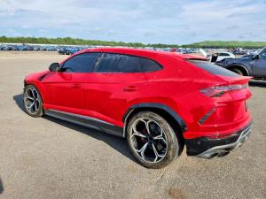 Sarkans Lamborghini Urus 2019 Kauņa, ar dzinēja tilpumu 4.00 L un nobraukumu 55 tūkst. km par 94900 €, foto 3 vietnē AUTOMOTO.COM.LV
