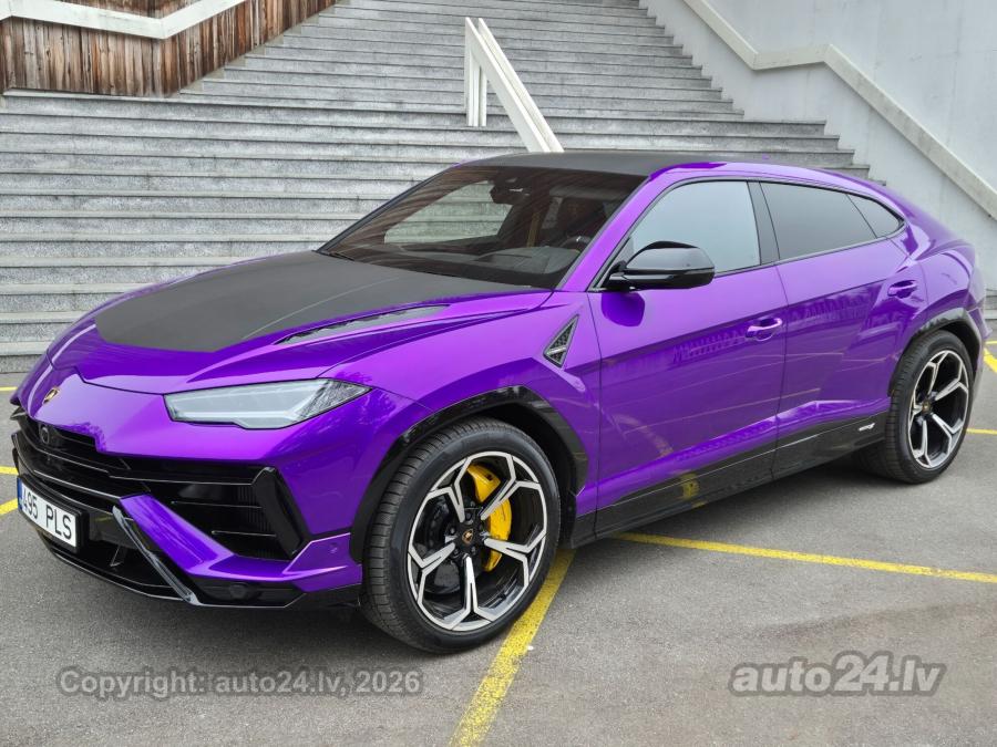 Фиолетовый Ламборджини Урус 2024 в Таллин, объемом двигателя 4.00 л и пробегом 7 тыс. км за 289000 €, фото 22 на AUTOMOTO.COM.LV