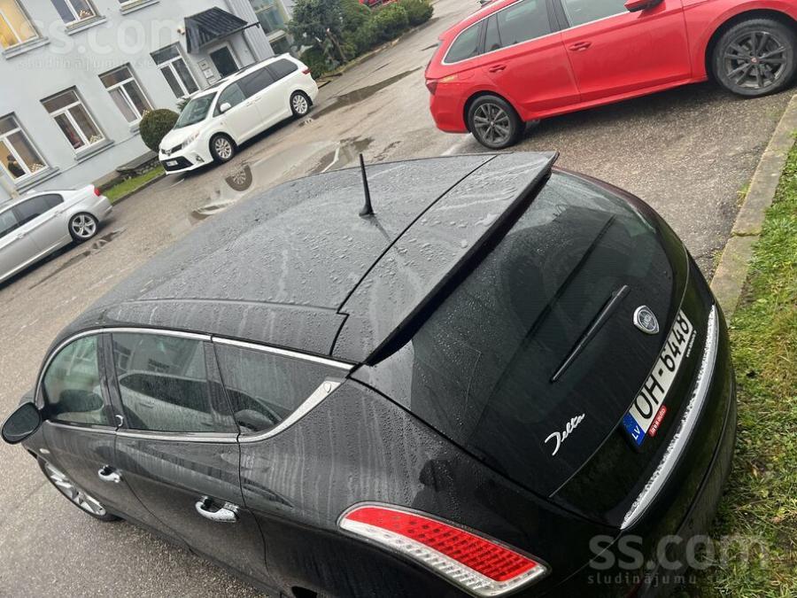 Melns Lancia Delta 2010 Rīga, ar dzinēja tilpumu 1.90 L un nobraukumu 244 tūkst. km par 3800 €, foto 8 vietnē AUTOMOTO.COM.LV