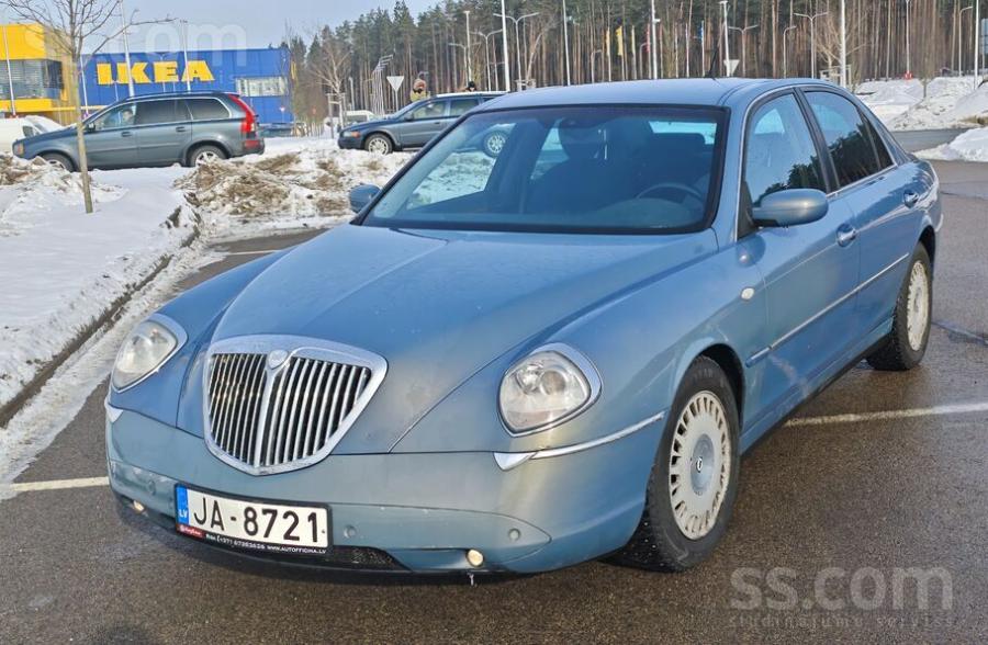 Zils Lancia Thesis 2005 Rīga, ar dzinēja tilpumu 3.00 L un nobraukumu 155 tūkst. km par 4200 €, foto 1 vietnē AUTOMOTO.COM.LV