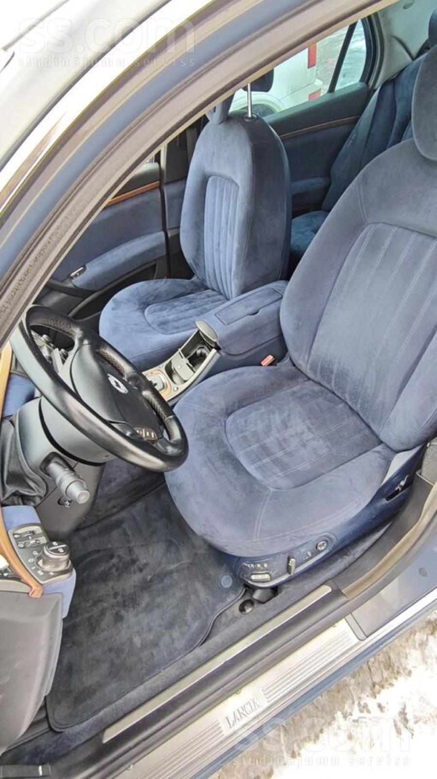 Zils Lancia Thesis 2005 Rīga, ar dzinēja tilpumu 3.00 L un nobraukumu 155 tūkst. km par 3500 €, foto 13 vietnē AUTOMOTO.COM.LV