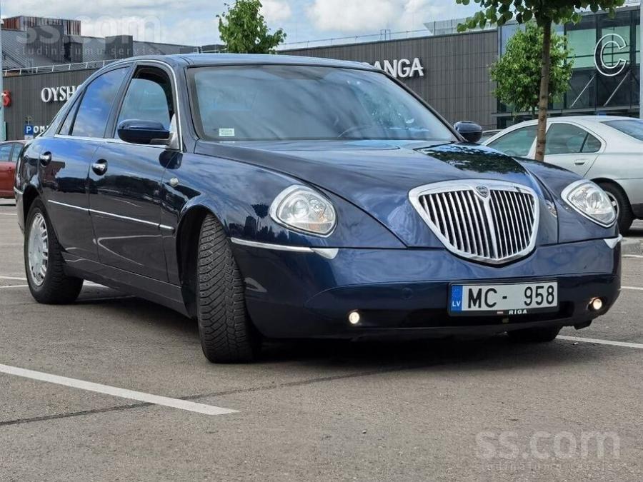 Zils Lancia Thesis 2008 Rīga, ar dzinēja tilpumu 2.40 L un nobraukumu 320 tūkst. km par 1000 €, foto 10 vietnē AUTOMOTO.COM.LV
