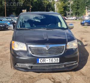 Black Lancia Voyager 2015 in Jelgava, with an engine capacity of 2.80 L and mileage of 0 thousand km for 10490 €, photo  on AUTOMOTO.COM.LV