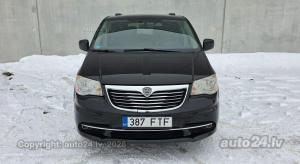 Black Lancia Voyager 2012 in Tallinn, with an engine capacity of 2.80 L and mileage of 243 thousand km for 6200 €, photo 4 on AUTOMOTO.COM.LV