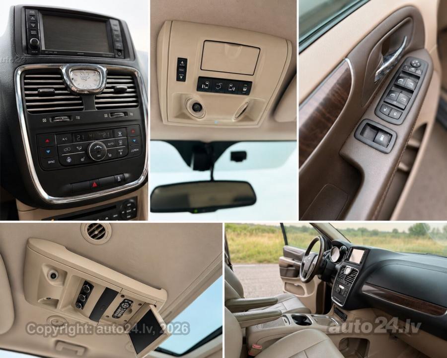 Черный Лянча Voyager 2012 в Таллин, объемом двигателя 2.80 л и пробегом 299 тыс. км за 5490 €, фото 12 на AUTOMOTO.COM.LV